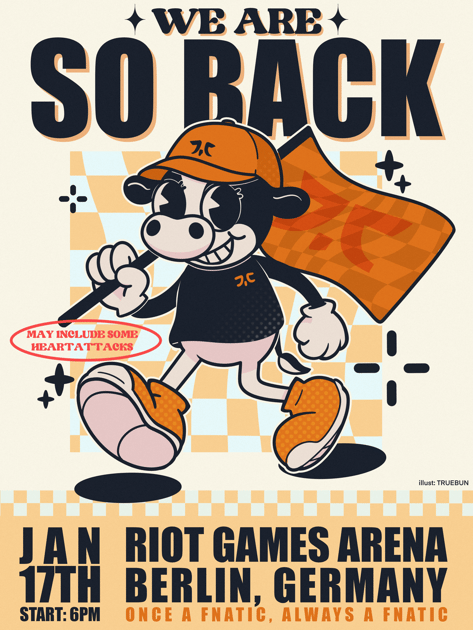 Made a poster for the first match :D - Fnatic Community