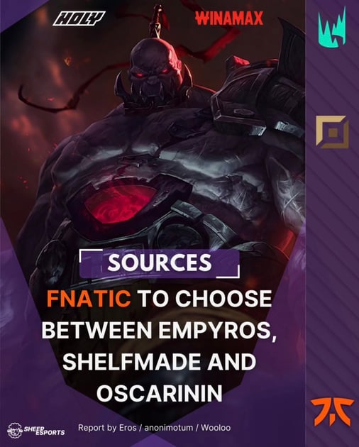 FNC Toplaner (sheep esports) - Fnatic Community