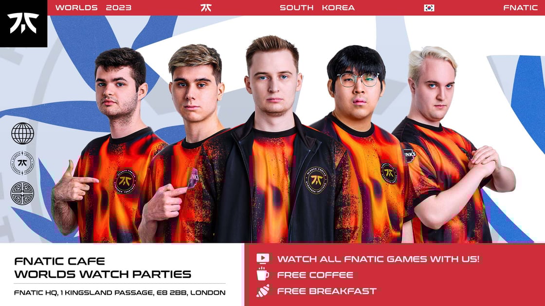 Fnatic Worlds 2023 Watch Parties - Fnatic