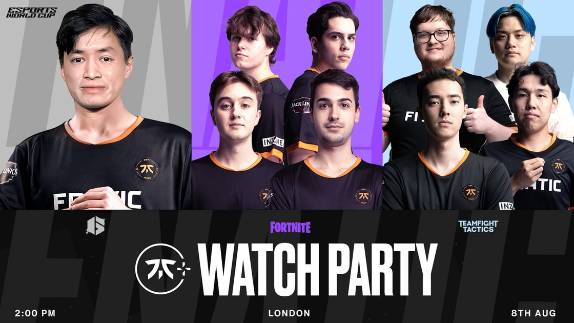 FNATIC PLUS - EWC Watch Party in LONDON - Fnatic