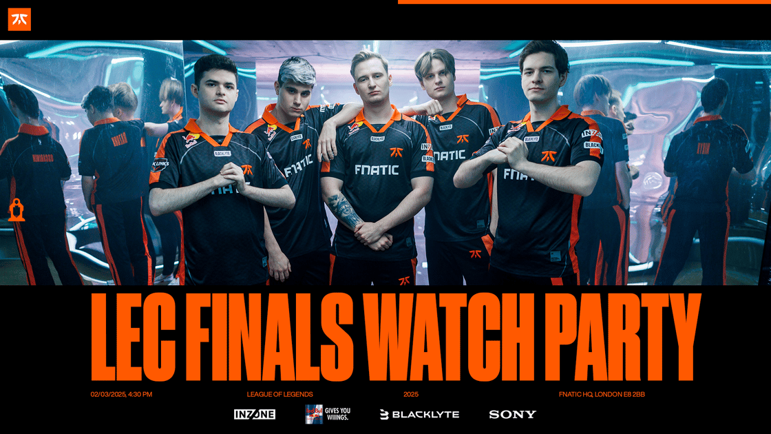 LEC Winter Split - Grand Finals London Watch Party - Fnatic