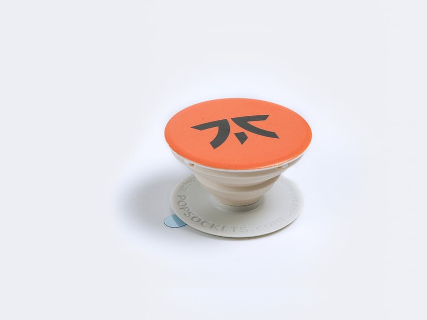 Fnatic PopSockets PopGrip - Orange | Fnatic Shop - Fnatic